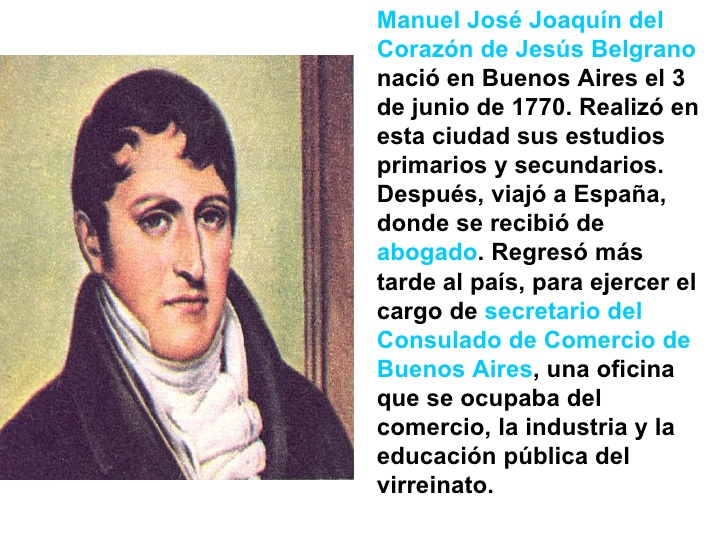 Cpes Nº 7 Dr Julio Ladvocat Nacimiento De Manuel Belgrano 1770