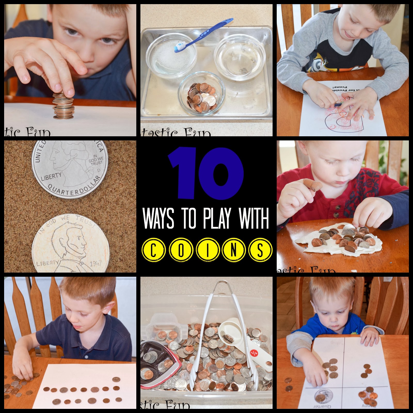 PinTastic Fun!: Fun with Coins!