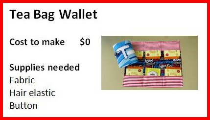 Creating my way to Success: Tea Bag Wallet Tutorial