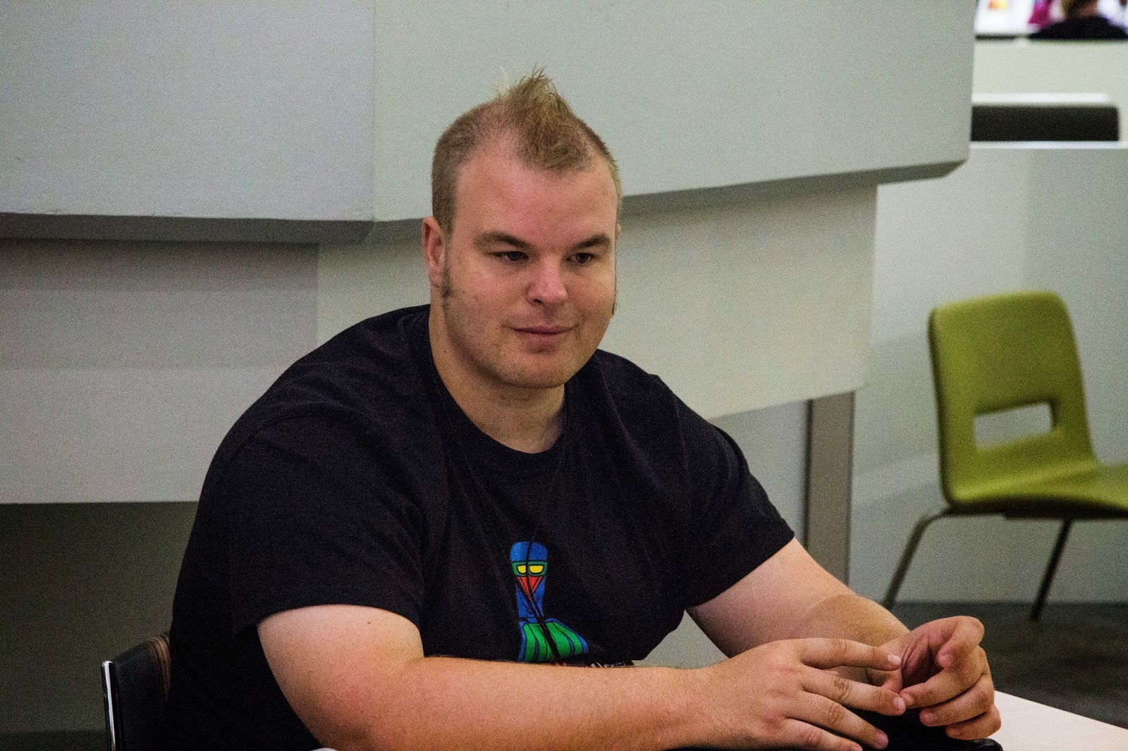 Land of Letters.: Laser Beak Man