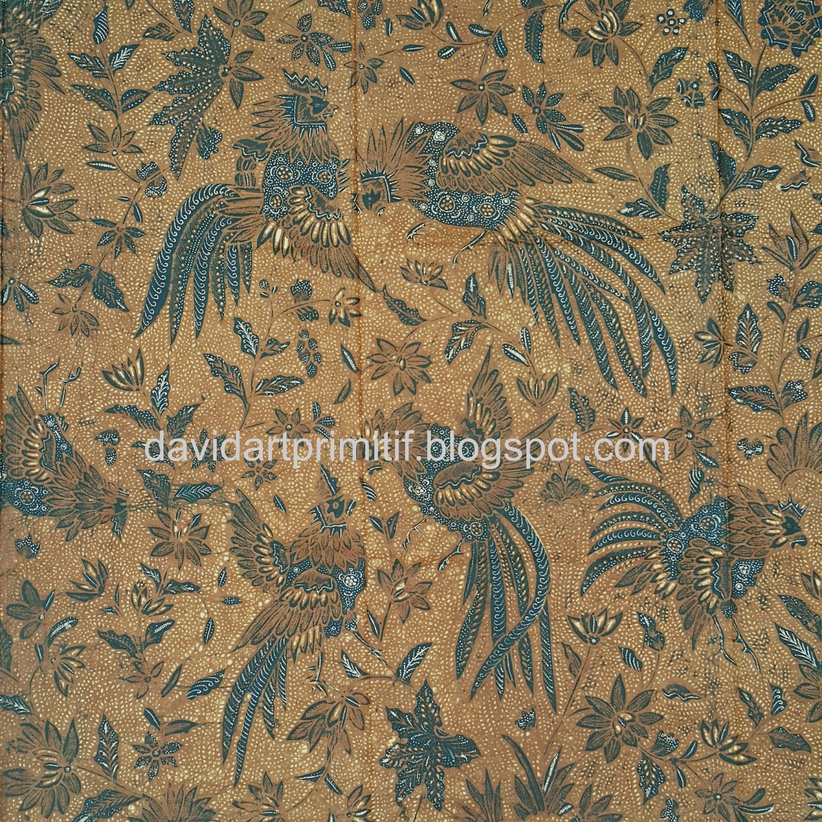 Art & Primitif: Kain Batik Tulis Motif Ukel Ayam Tarung