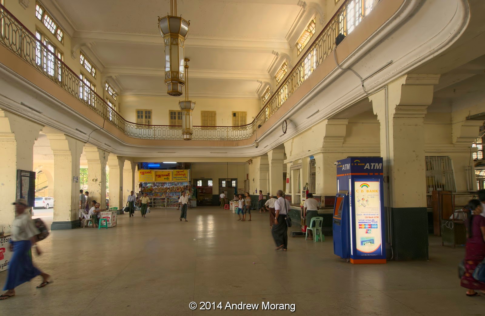 Urban Decay: Burmese Days 3: The Rangoon Central Railroad Station