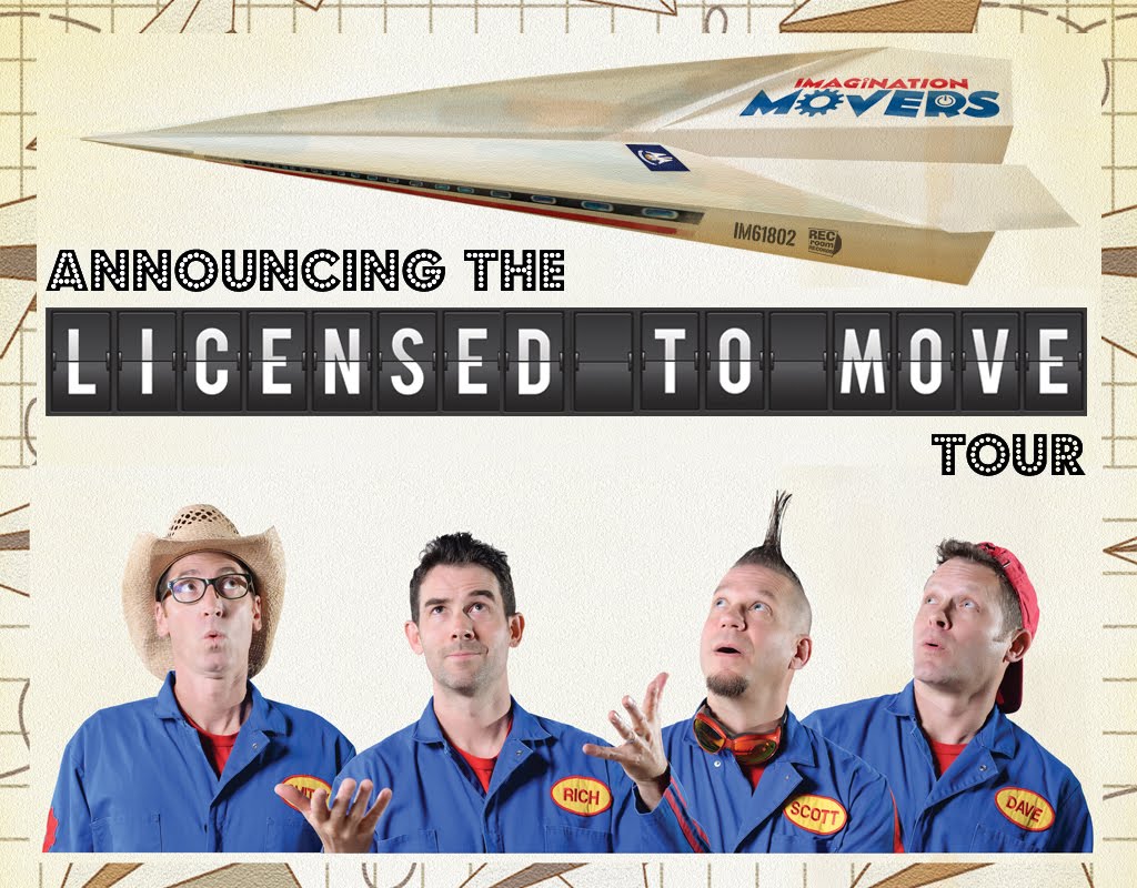 Making Music and Moves Licensed to Move Tour with the Imagination Movers