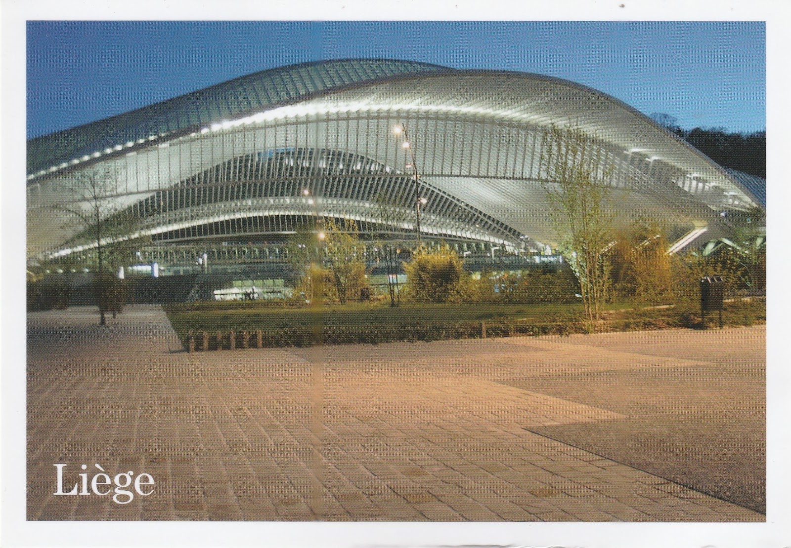 Discover the World on Trains: Liege-Guillemins Railway Station, Belgium