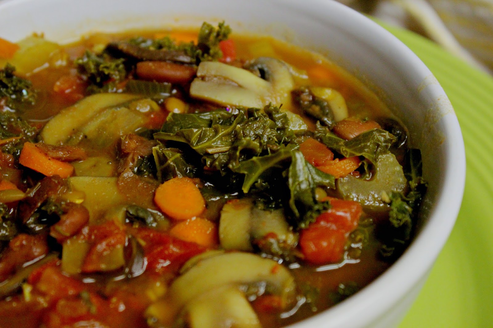 Kale Stew - A Bountiful Love