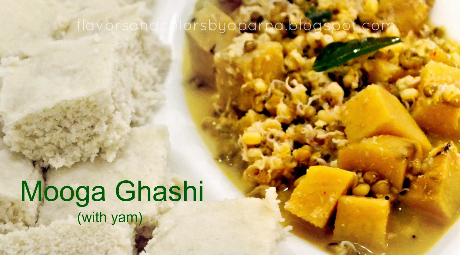 Sprouted Moong Ghashi ~ Flavors N Colors