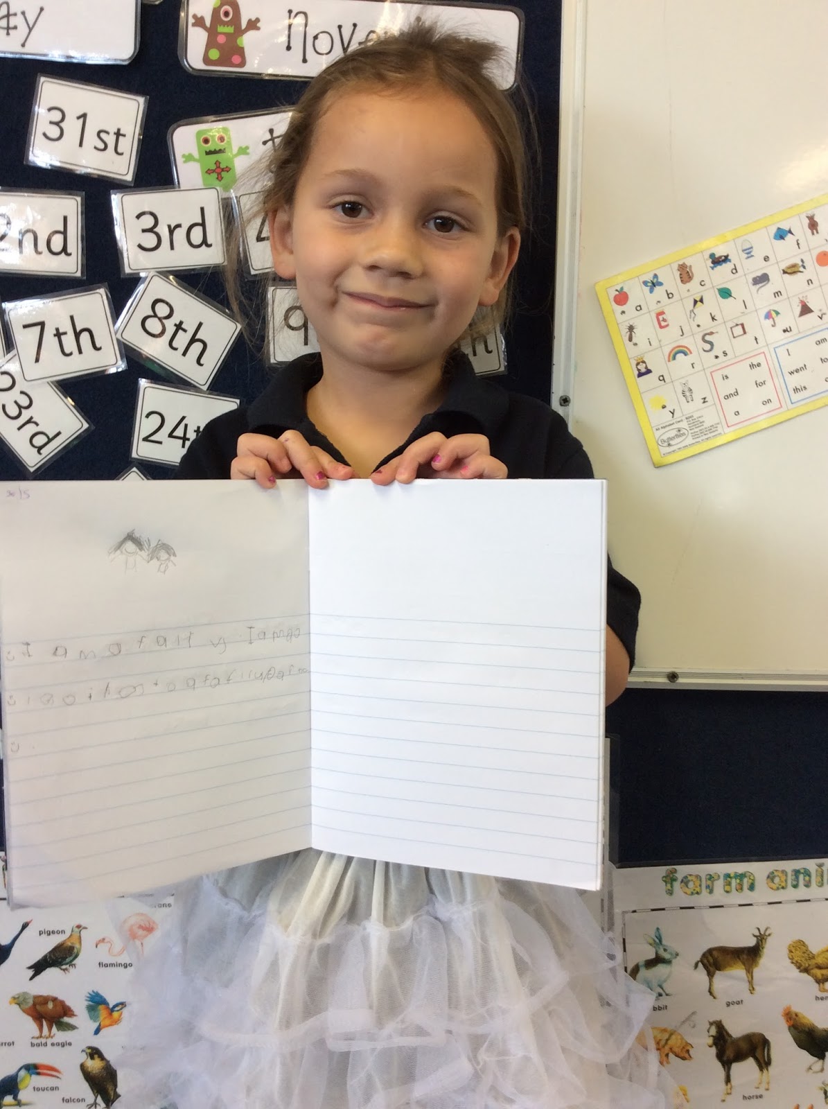 Room 5: Dress up writing