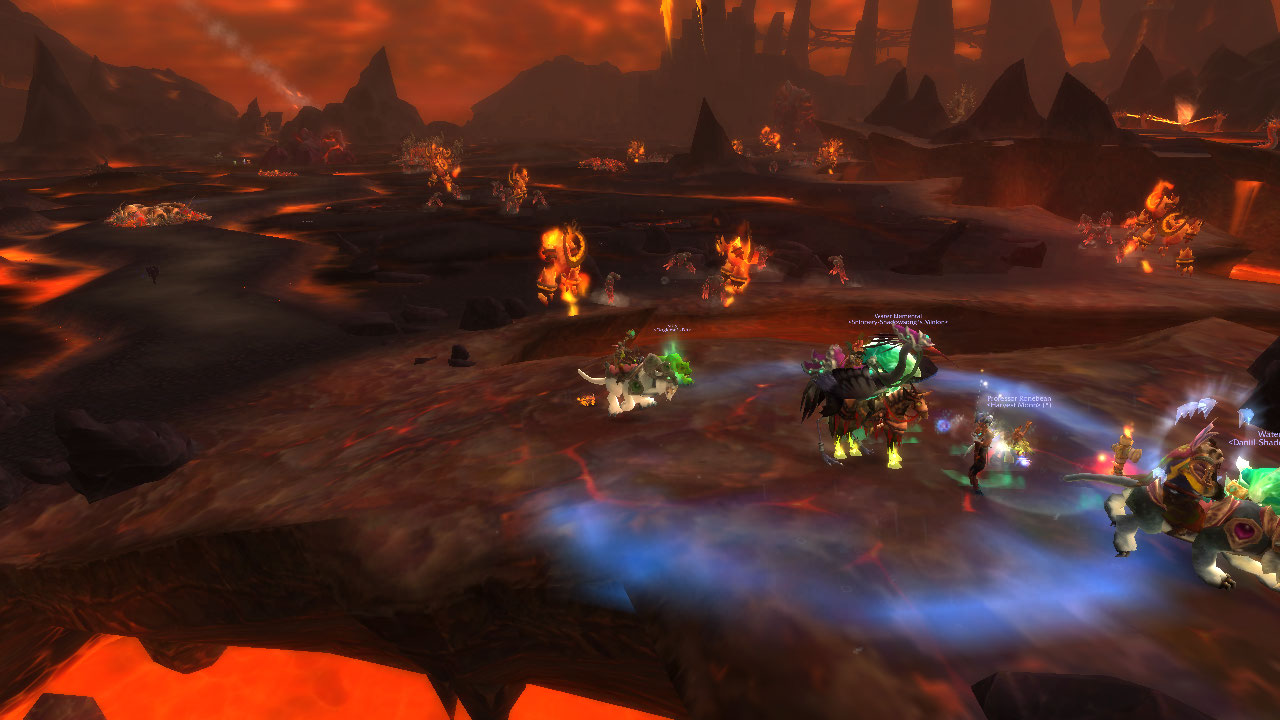 Admiring Azeroth: Firelands Run with Screenshots