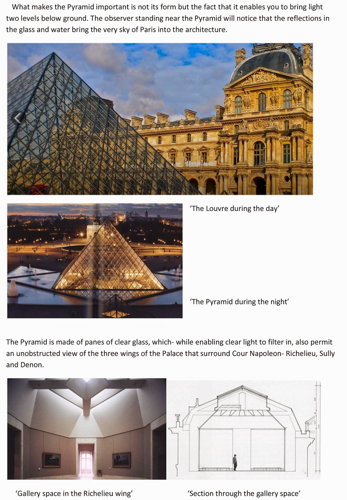 Case Studies on Museums: LOUVRE EXTENSION - I. M. Pei - 342,358