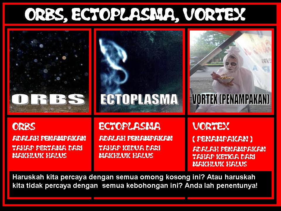 Orbs, Ectoplasma dan VortexLASKAR PELANGI ANAK BANGSA