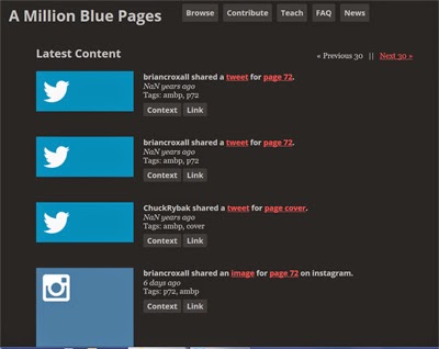 Biblumliteraria: A million Blue Pages LITERATURA ELECTRÓNICA Y DIGITAL ...