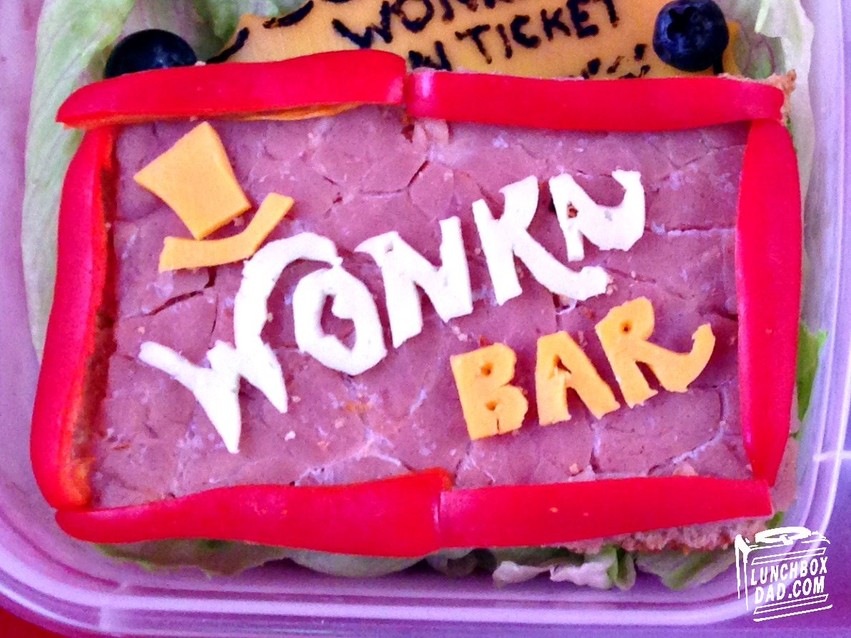 Lunchbox Dad: Willy Wonka Lunch for Roald Dahl Day!
