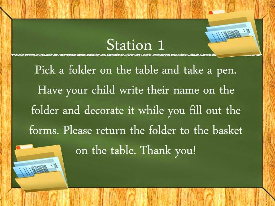 I Am What I Teach: Meet Your Teacher Stations