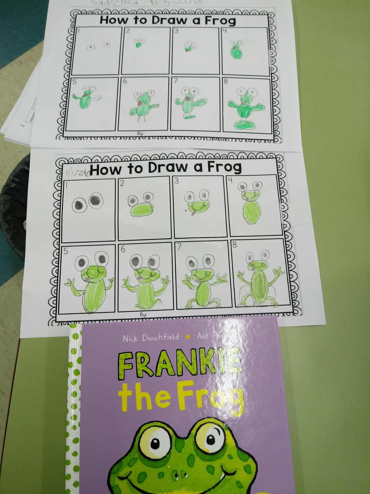 Resources4myclass: FRANKIE THE FROG
