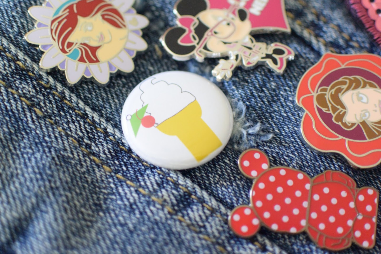 Disney Week DIY - Make Your Own Embellished Patch & Pin Covered Jacket ...