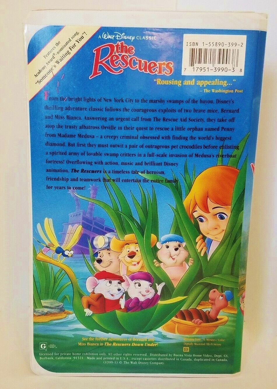 Meet The World: Walt Disney Productions' The Rescuers