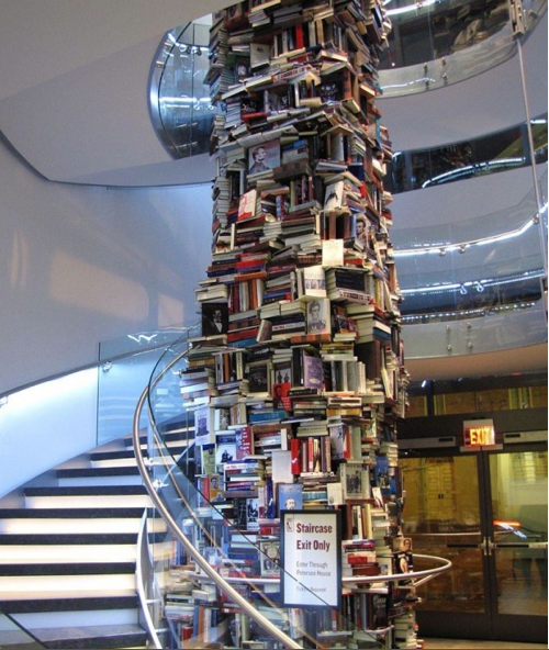 Bloomsbury & Co: Book Pillar