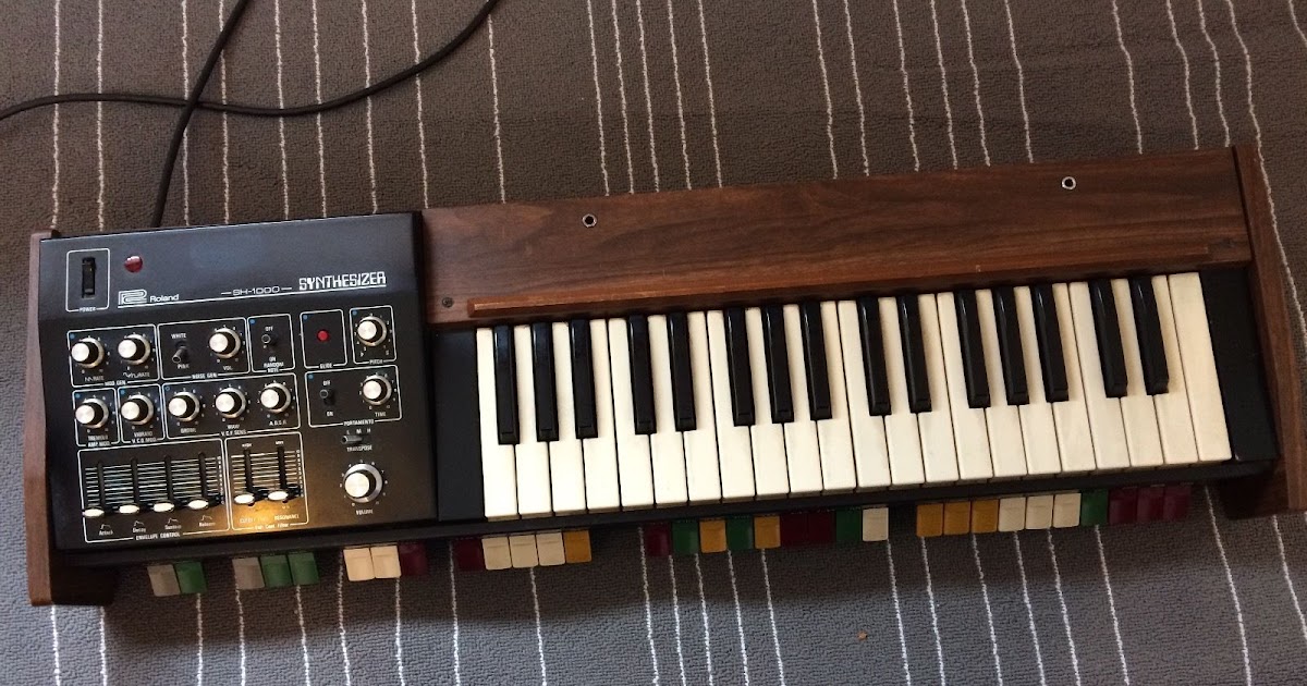 MATRIXSYNTH: Roland SH1000 Vintage Synth SN 234716