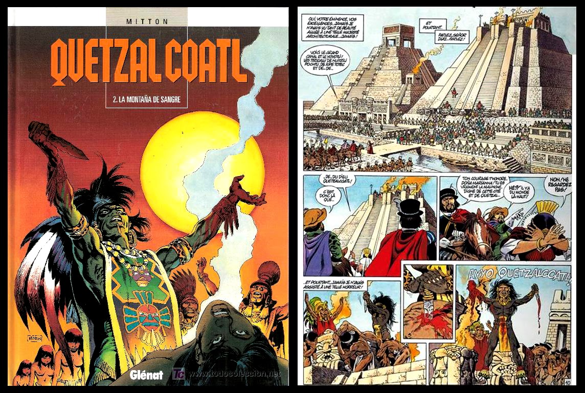For Tenochtitlan, relation of a graphic novel: Comics II