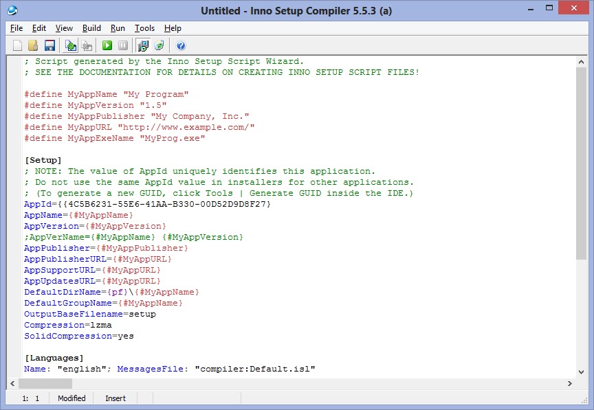 Instalador de Aplicación DevComponents con InnoSetup 5