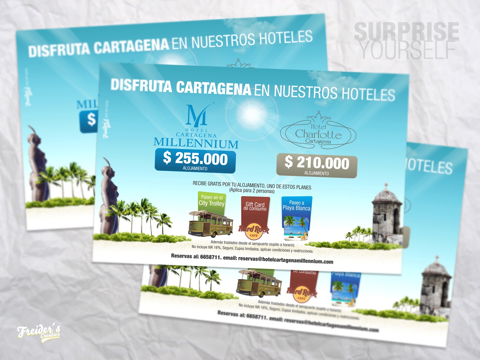 Freiders Creative: Diseño de flyer litografico y banner para tablets ...