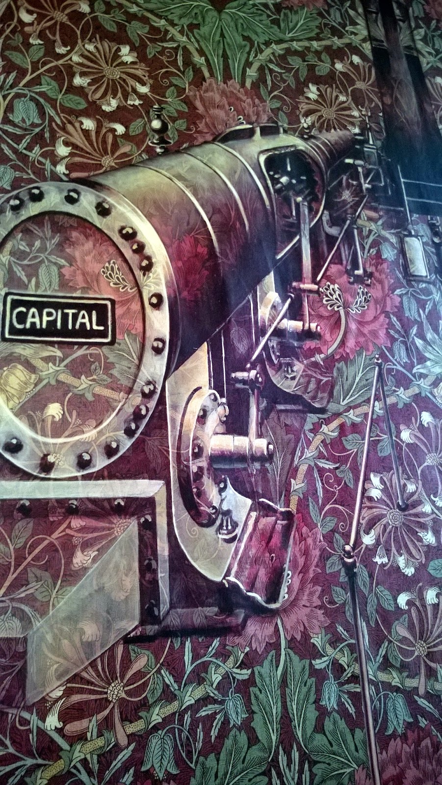 poesie grenadine: Tangled Yarns: Alke Schmidt at the William Morris ...