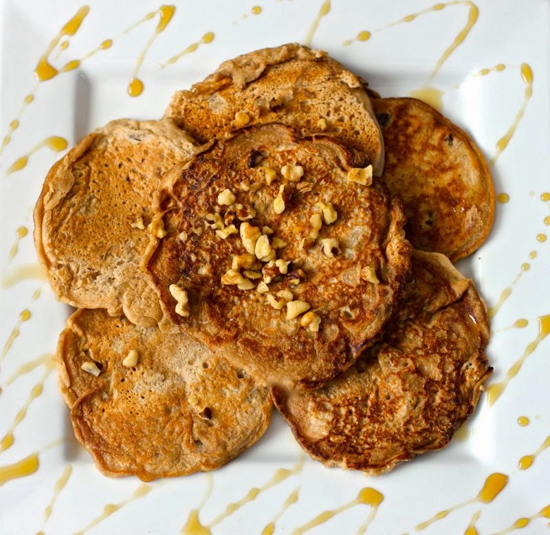 nourish you delicious: Gabby's Eats: Maple Walnut Pancakes