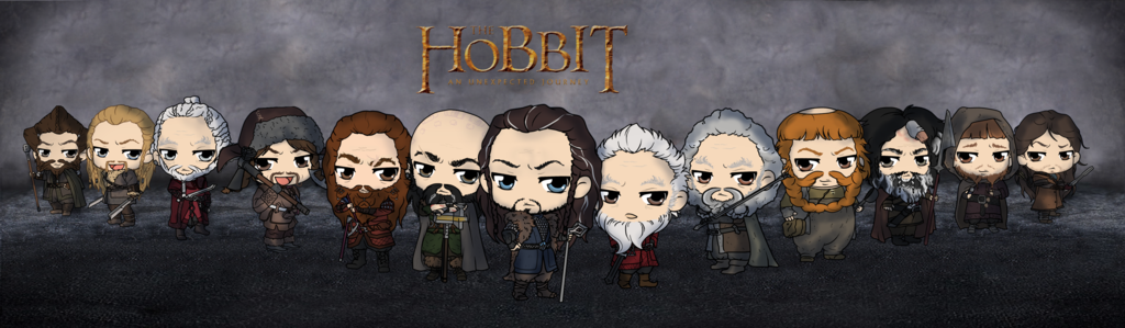 The Hobbit: Chibi Dwarves!
