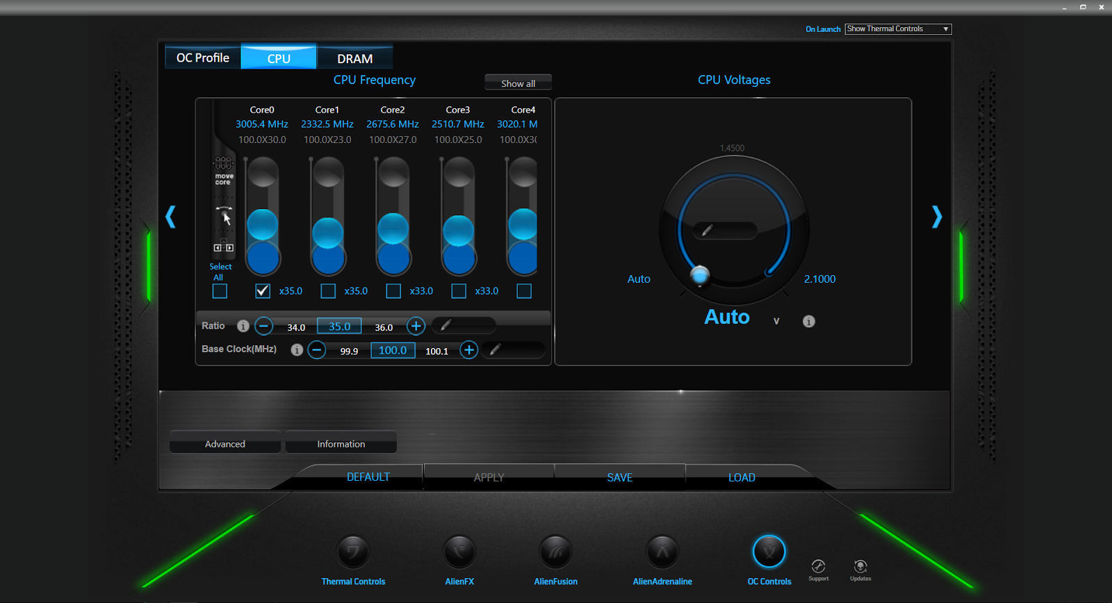 Alienware Control Center