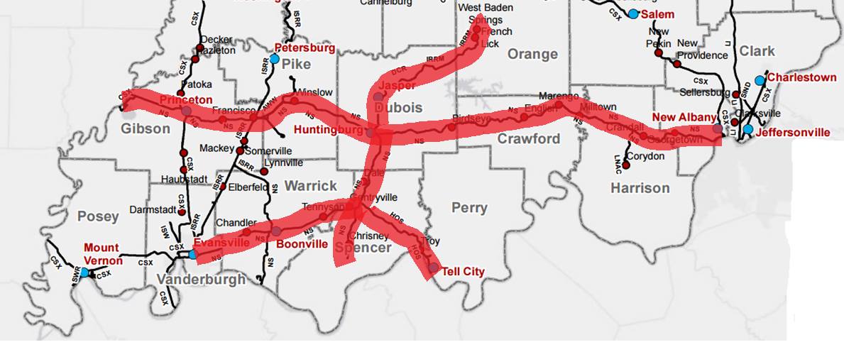 Industrial History: Southern Railroad Overview and Predecessors in ...