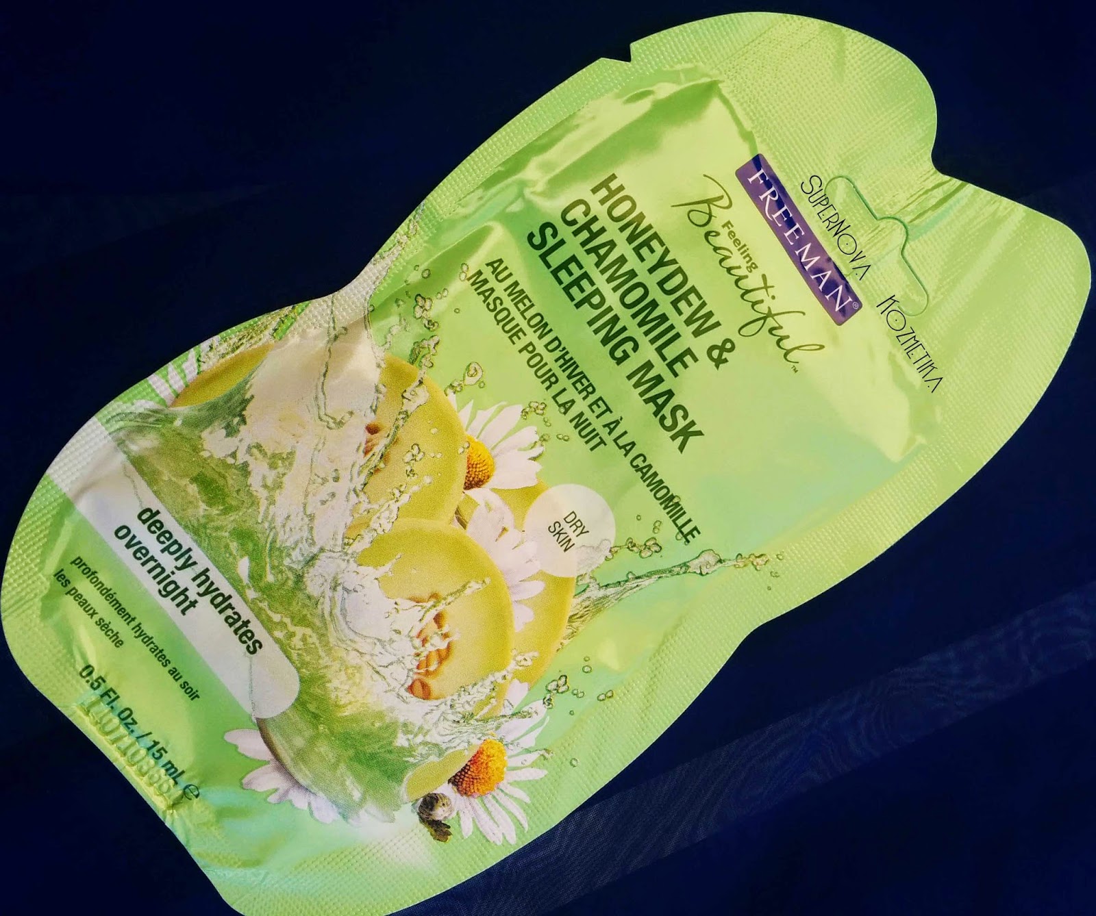 SuperNova Kozmetika: Freeman Honeydew & Camomile Sleeping Mask