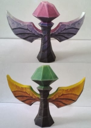 LoL Papercraft: Sight & Vision Wards | Tektonten Papercraft