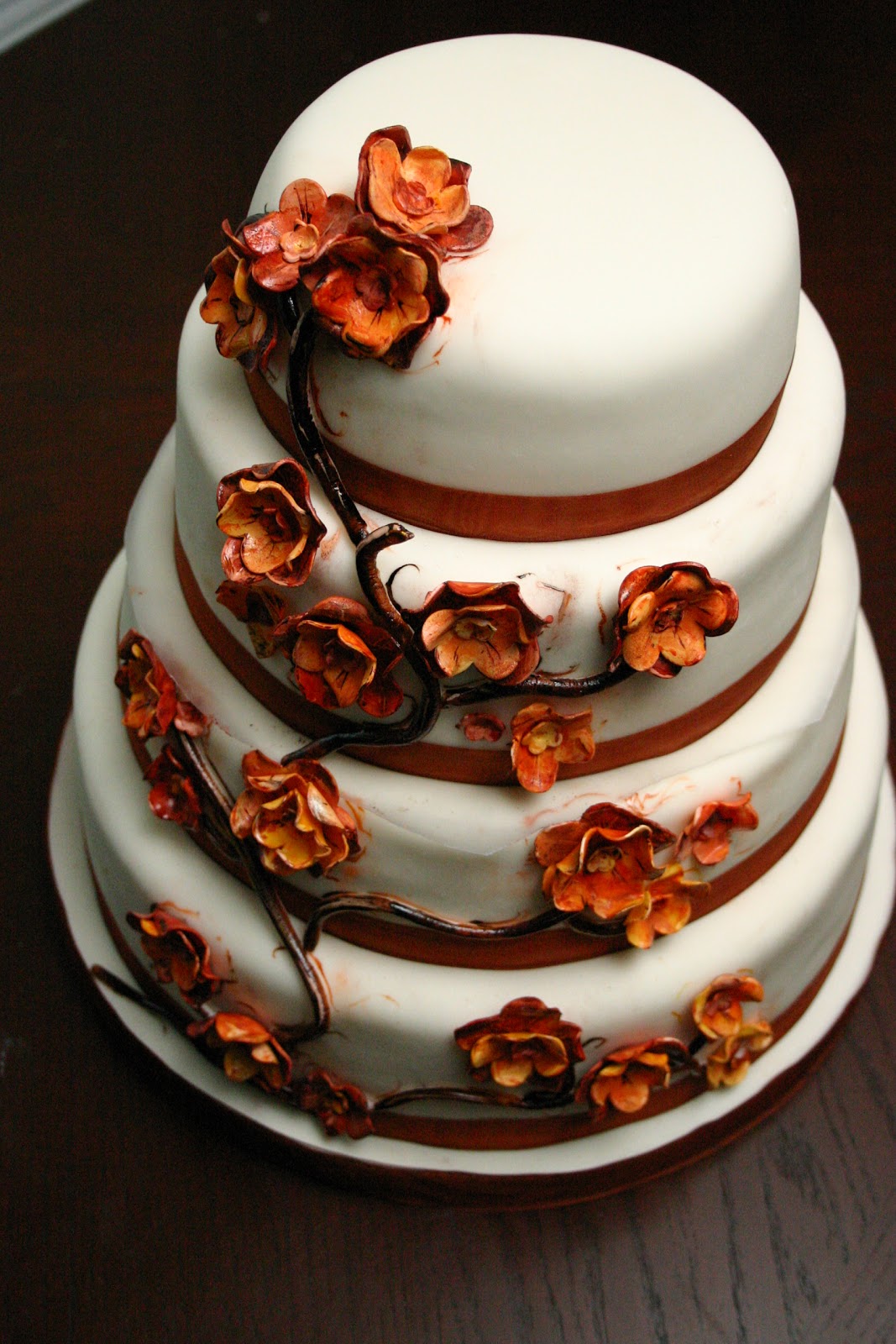 Picture Perfect Cakes: Fall Floral Cake