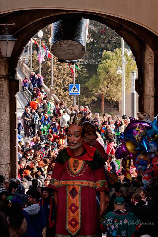 Solsones en Imagenes: Els Gegants Bojos .Carnaval de Solsona.