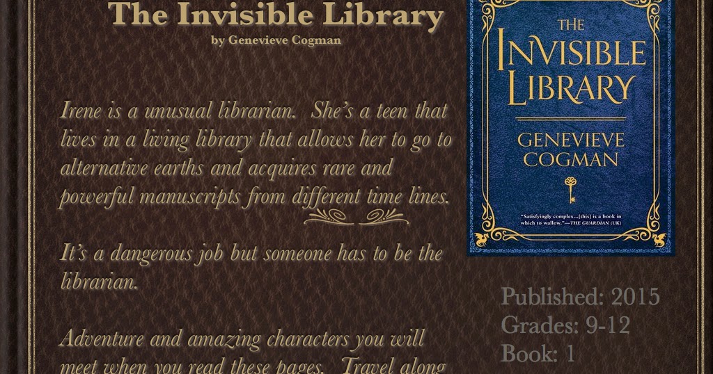 Young Adult Reading Machine: The Invisible Library by Genevieve Cogman