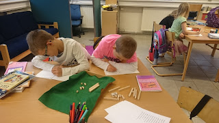 Klass 2 Luft: Matte (+ om engelskan)