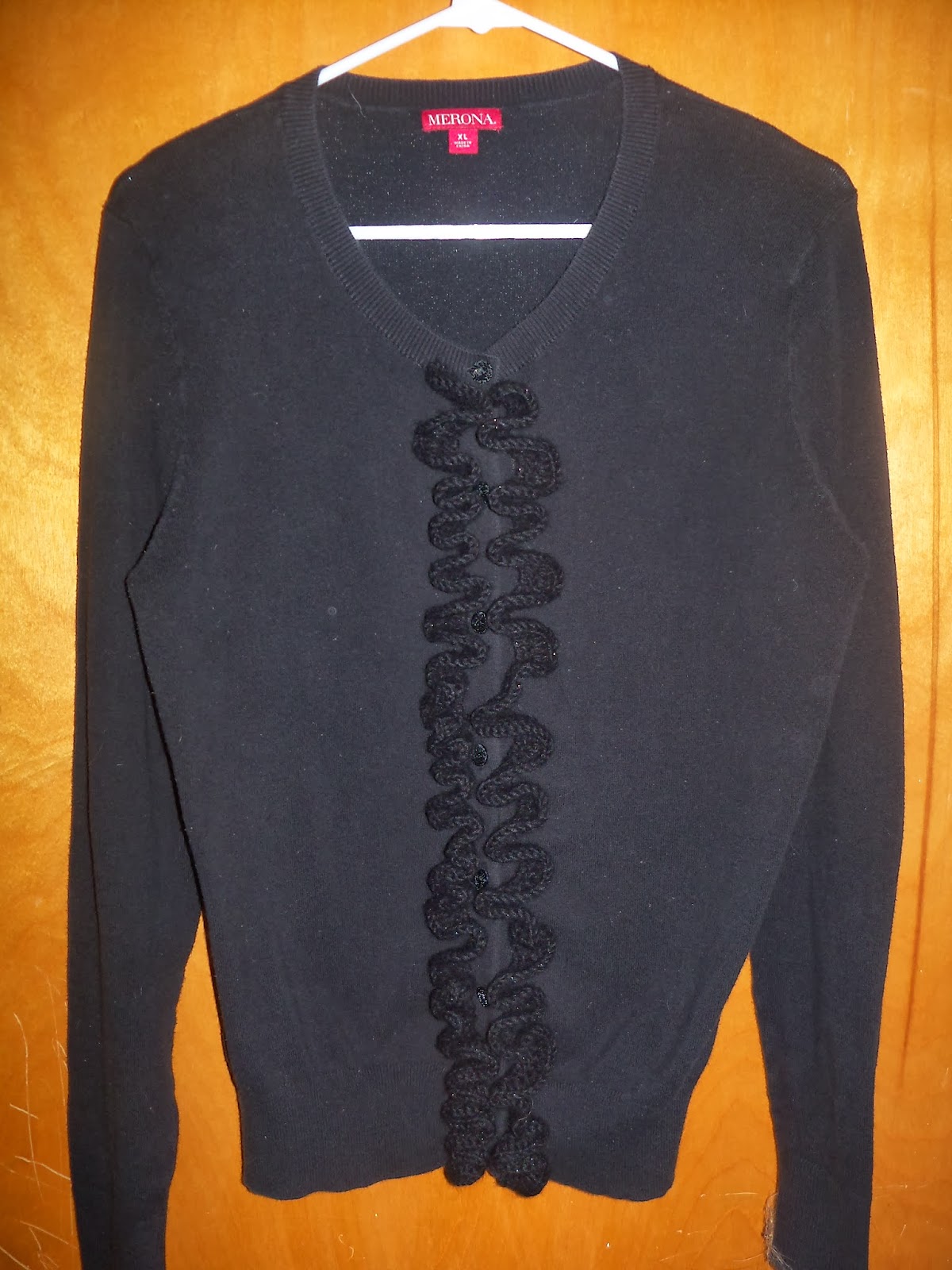 How to Give a Plain Cardigan A Makeover