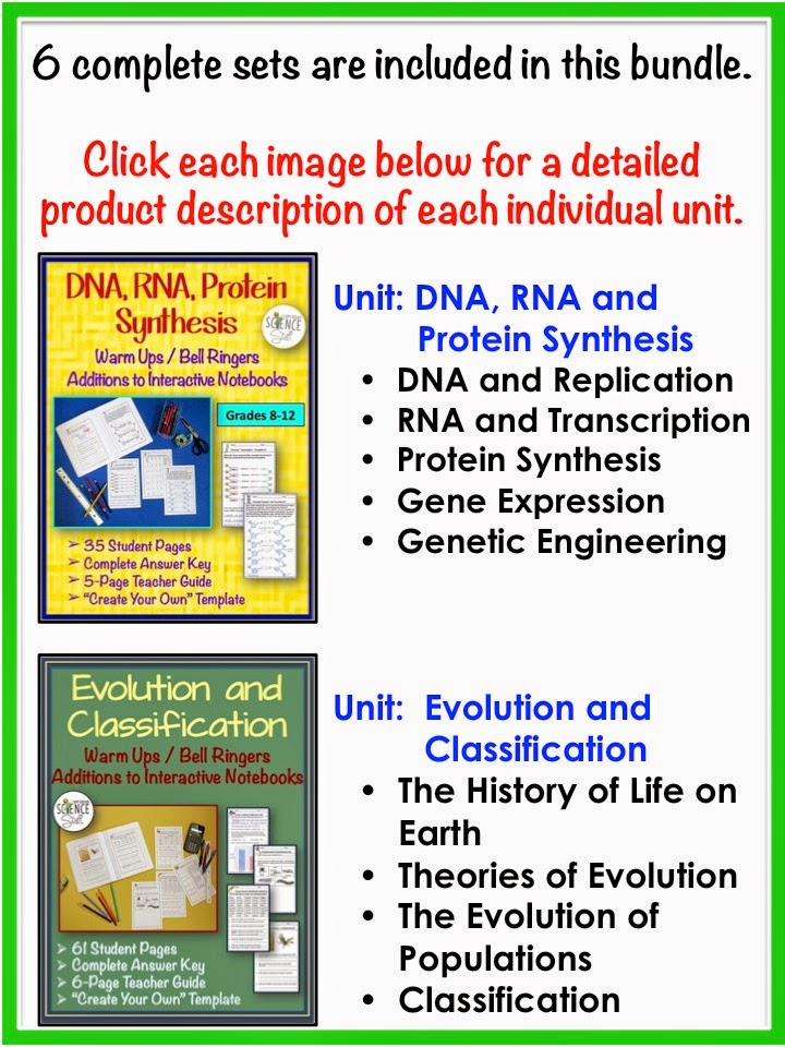 Amy Brown Science: Giant Bundle of Interactive Notebook Pages and Warm-Ups