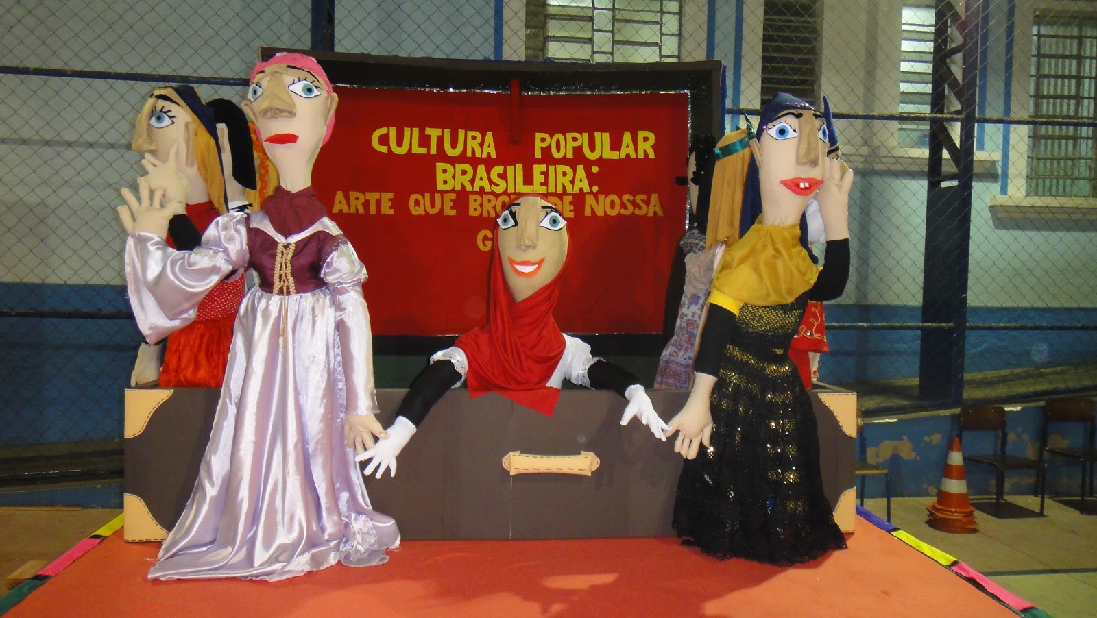 Valquíria: Arte com tecidos - BONECOS MAMULENGOS