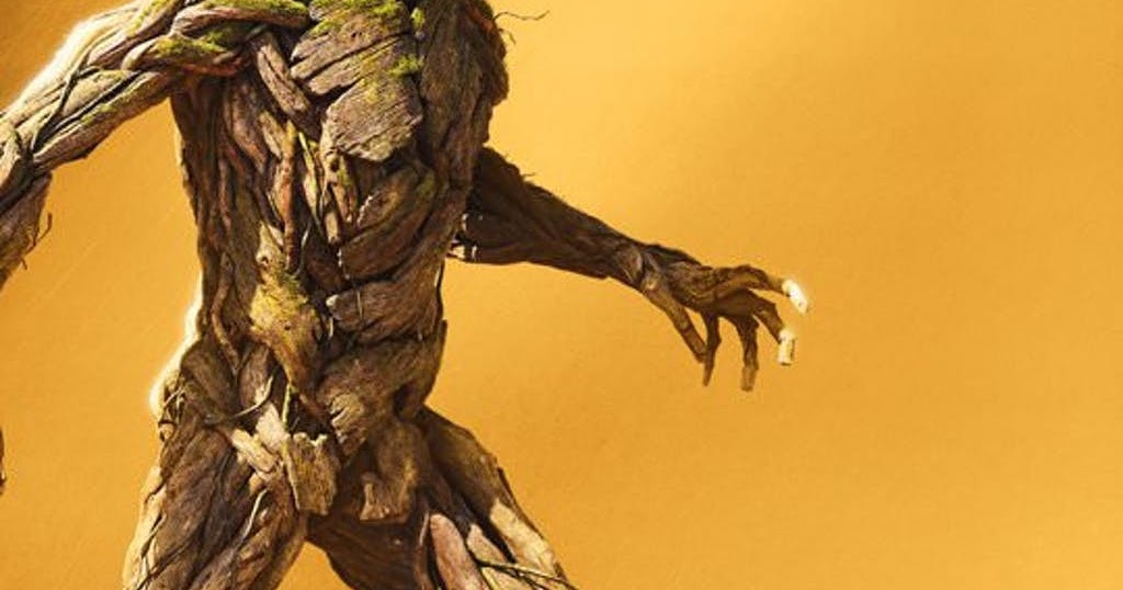 Sasaki Time: Marvel Studios 10th Anniversary Character Poster - Groot