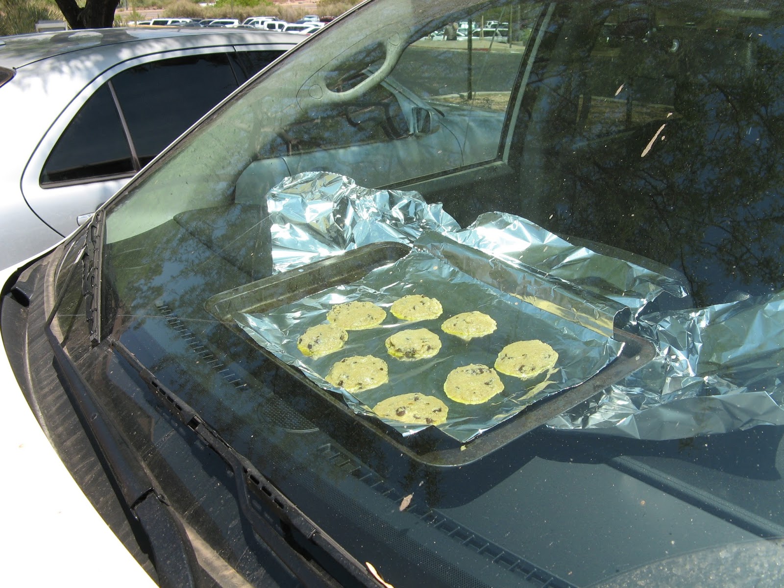 The Dewey Tribe: Baking cookies in 116F degrees, in a car in Phoenix