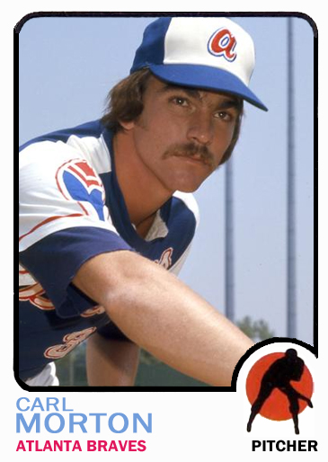 1973 Topps Baseball Card Update Series: 1973 Atlanta Braves - 76-85 ...