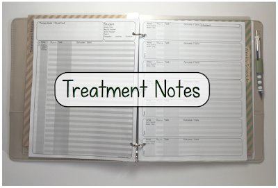 Capitals First! by Print Path: Therapy Department Binder: Treatment ...