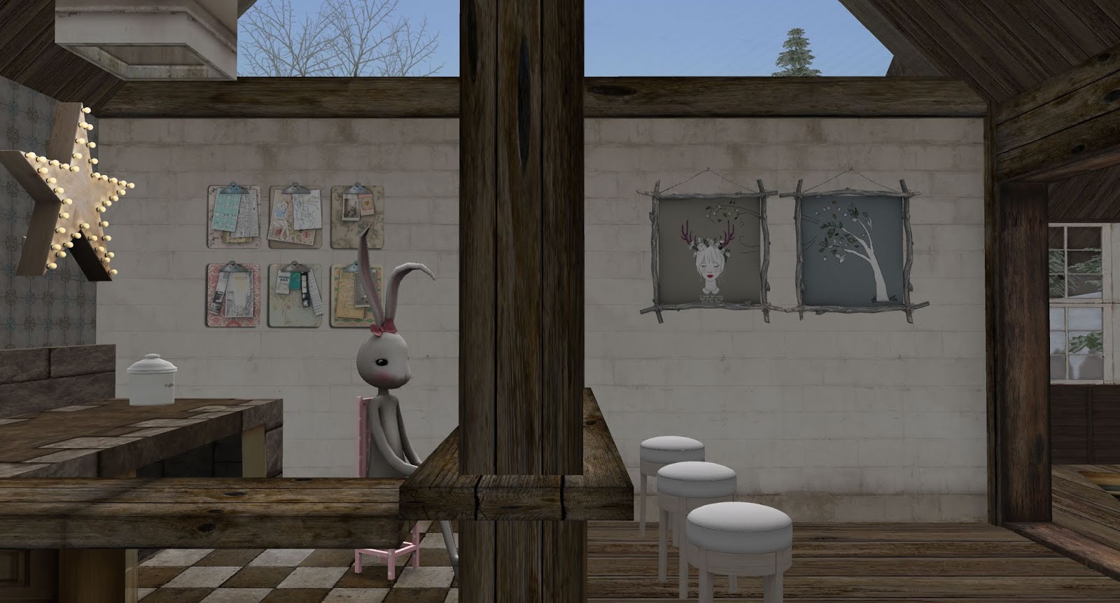 [SL] Mainland: [Snow Bunny Cottage] Snowland