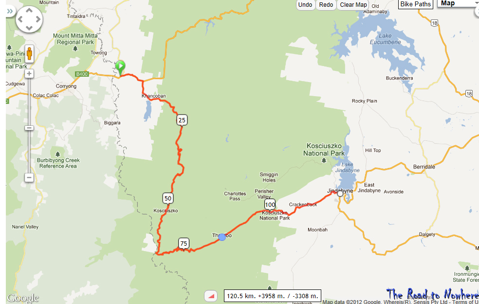 The Road to Nowhere: NSW Rides