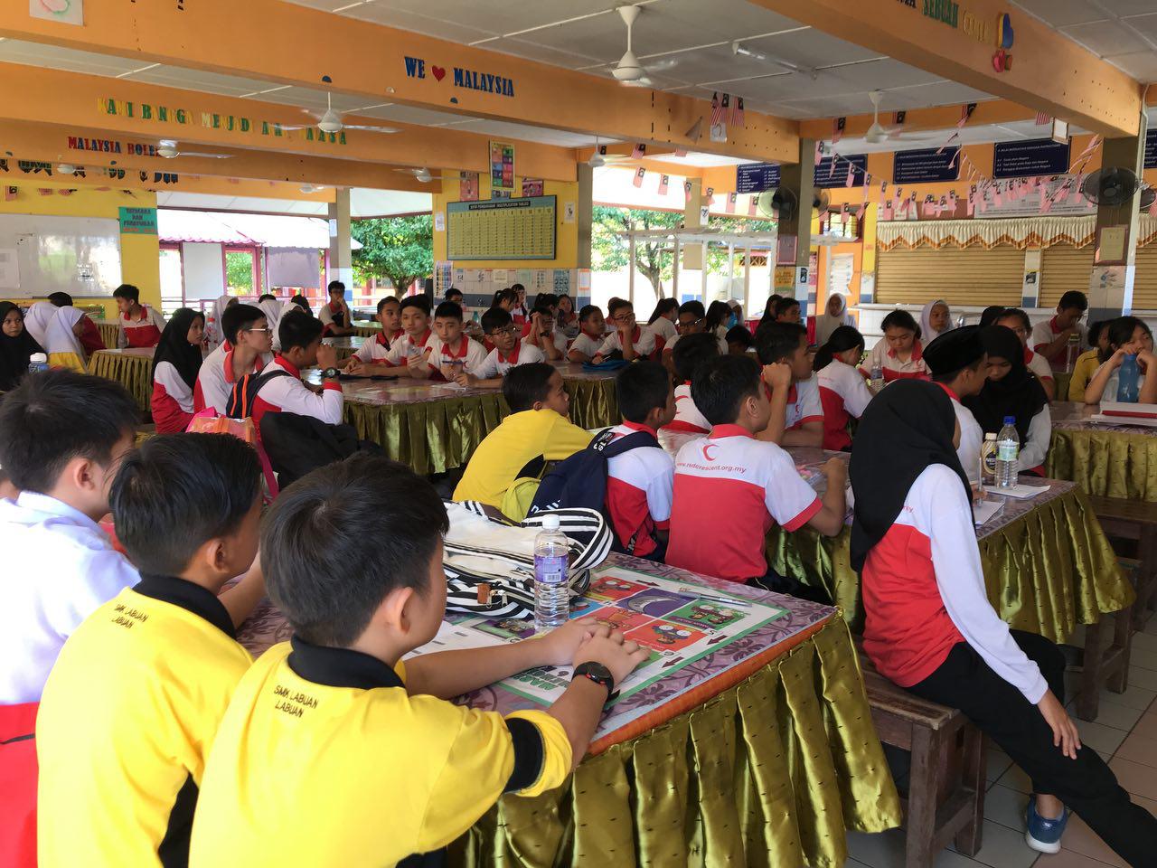 SMK LABUAN 2018: PERJUMPAAN KOKUM UNIT BERUNIFORM 1