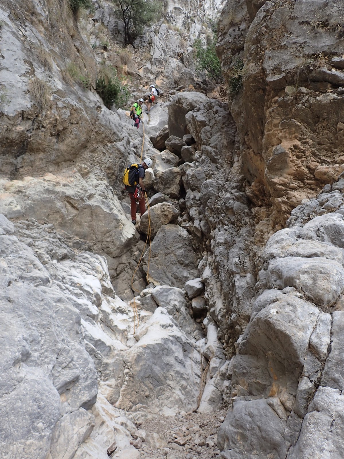 Descenso Cañones y barrancos: Cerrada de Barranco Seco. Castril . Granada