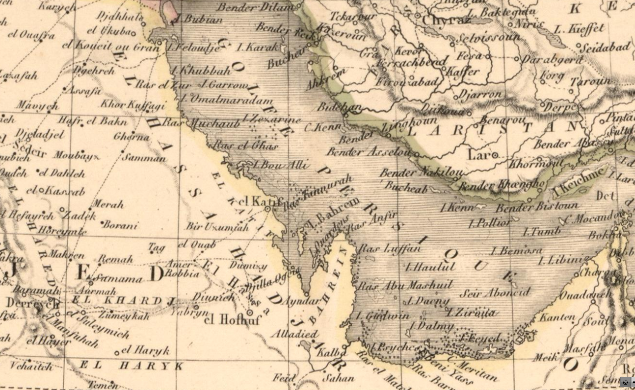 Arabian Anthropology: Qatif & The Arabian Gulf in European Maps: from ...