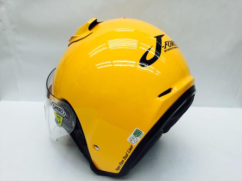 SHOEI JACK FORCE 2 (KUNING) - HELMET COPY ORI
