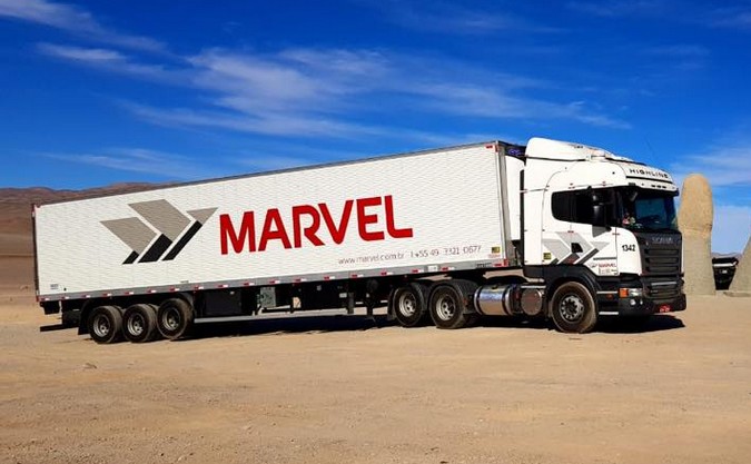 Transportes Marvel abre vagas para motoristas em 4 estados